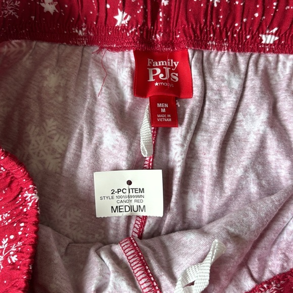 Intimates & Sleepwear | Snowflake Cotton Jogger Pj Pants M Nwt | Poshmark